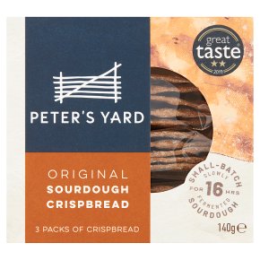 Peter's Yard Original Sourdough Crispbread 350g – Hunters of Helmsley